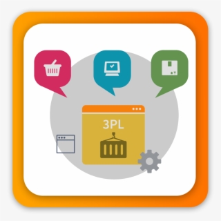 3pl Inventory Management Software - Third Party Logistics Icon , Free ...