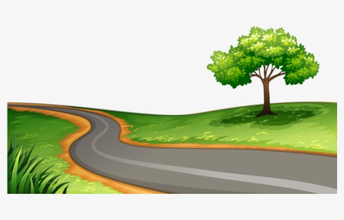 Clip Art Stock Sidewalk Clipart Paved Road - Way Png , Free Transparent ...