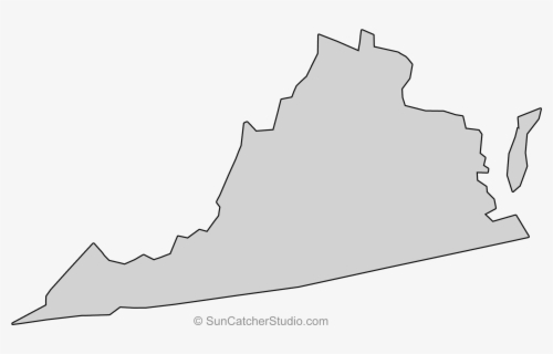 Virginia - Virginia State Outline Png , Free Transparent Clipart ...