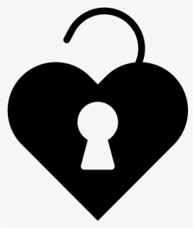 Transparent Heart Skeleton Key Clipart - Clipart Key In Keyhole , Free ...