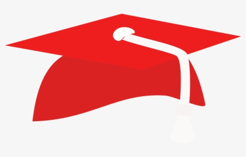 Graduation Cap Mortarboard Free Picture - Red Graduation Cap No ...