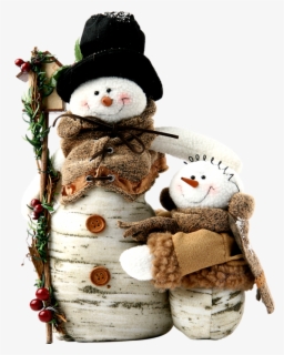 Transparent Cute Snowman Png - Two Snowman Clipart , Free Transparent ...