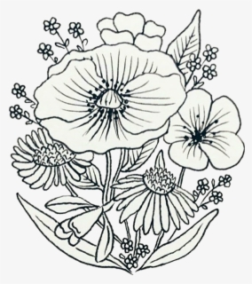 Transparent Flower Patch Png - Drawing , Free Transparent Clipart ...
