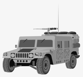 Hummer, Humvee, Vehicle, Military, Jeep, Outline, Car - Draw A Army ...