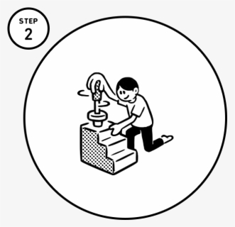 Step-2 - Illustration , Free Transparent Clipart - ClipartKey