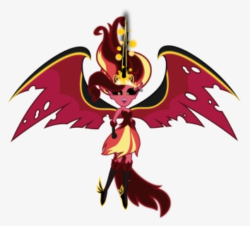 Evil Transparent Background - Mlp Sunset Shimmer Bad Pony , Free ...