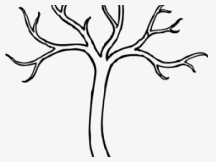 Easy Dead Tree Drawing , Free Transparent Clipart - ClipartKey