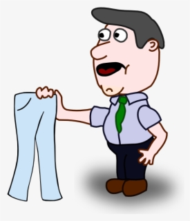 Cartoon Man With A Map , Free Transparent Clipart - ClipartKey