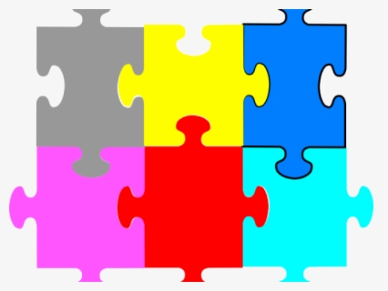 Jigsaw Puzzle Pieces Clipart Png- - Colorful Puzzle Pieces Clipart ...