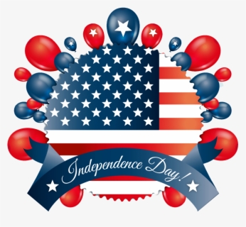 July Clipart American Flag - Vector Graphics , Free Transparent Clipart ...