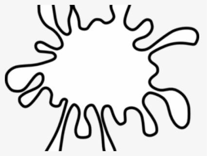 Download Splat Outline Clip Art - White Paint Splatter Clip Art ...