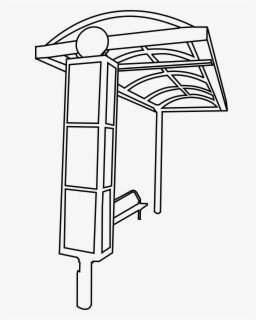 Blue - Bus - Stop - Sign - Draw A Bus Stop , Free Transparent Clipart ...