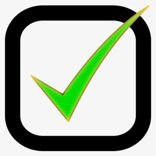 Checkbox Check Mark - Emoji Check Box , Free Transparent Clipart ...