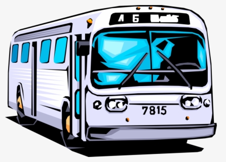 Vector Illustration Of Public Urban Transportation - Public ...