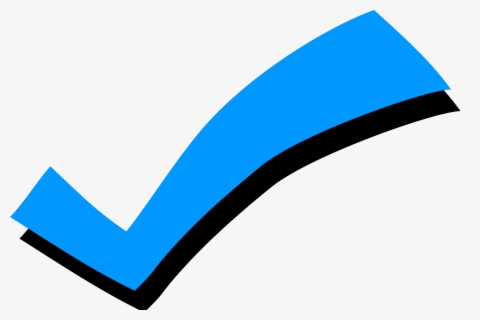 Transparent Blue Check Mark Png - Navy Blue Check Mark , Free ...