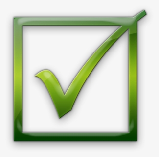 Box With Check Mark Clipart , Png Download - Box With Check Mark , Free ...