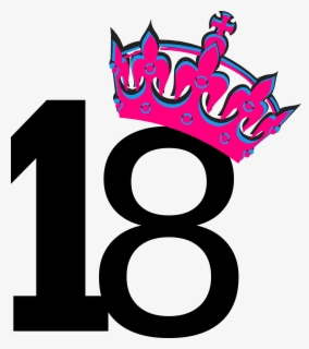 Pink Tilted Tiara And Number 22 Clip Art At Clker - Happy Birthday To ...