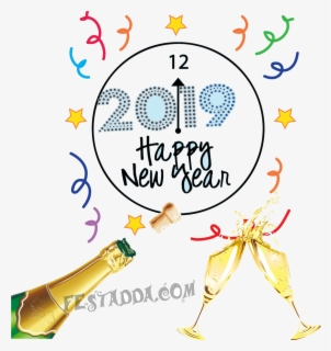 Melonheadz Happy Year - New Years Eve Clipart Melonheadz , Free ...