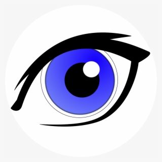 Blue Eyes Clipart Cute - Cute Cartoon Eye Clipart , Free Transparent ...