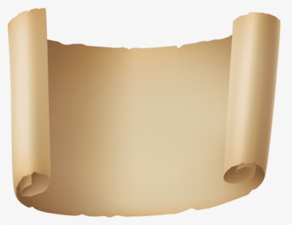 Transparent Paper Clipart - Scrolled Paper Clip Art Png , Free Transparent Clipart - ClipartKey