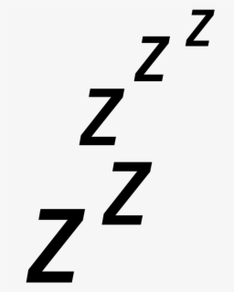 Sleep Zzz Clip Art Transparent For Kids - Zzzzz Sleep Png , Free ...