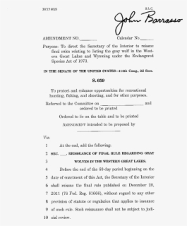 Senate Amendment To Remove Gray Wolves From Endangered - Wolf On ...