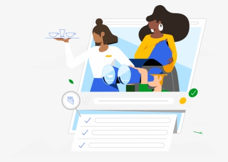 Two Women And A Man Of Diverse Backgrounds Peer Out - Cartoon , Free ...