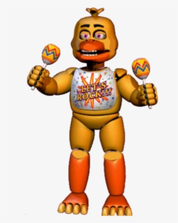 Fnaf 6 Rockstar Chica , Free Transparent Clipart - ClipartKey