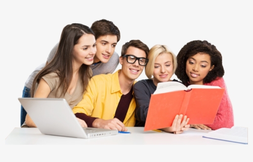 Transparent Group Learning Clipart - Students Images Png Hd , Free ...