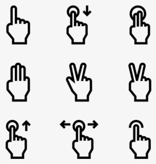 Hand Gestures - Hand Symbol , Free Transparent Clipart - ClipartKey