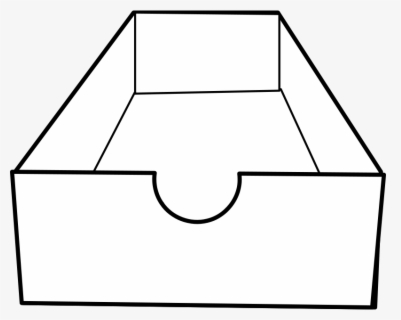Inbox / Boite D& - Open Shoe Box Drawing , Free Transparent Clipart ...