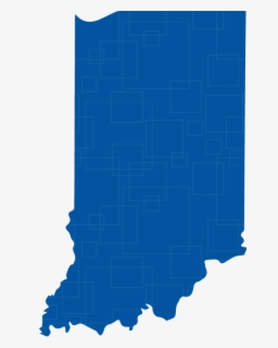 Indiana State Map - State Of Indiana , Free Transparent Clipart ...