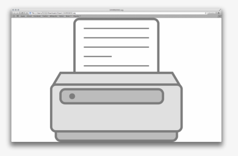 Office Printer Clipart - Printing Machine Clipart Png , Free ...