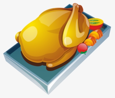 Cooked Chicken Png - Transparent Background Roasted Chicken Png , Free ...