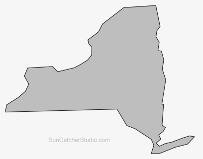 New York State Svg Cut File - New York State With Transparent ...