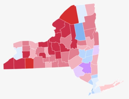 2016 Election Map By County , Free Transparent Clipart - ClipartKey