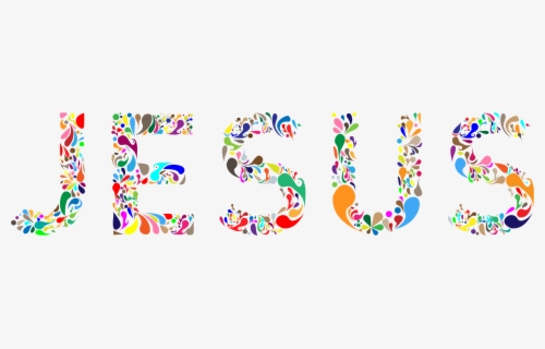 Jesus Typography 4 No Background - Jesus In Big Letters , Free ...