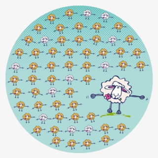 Counting Sheep Transparent , Free Transparent Clipart - ClipartKey