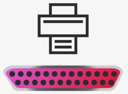 Parallel Port Icon , Free Transparent Clipart - ClipartKey