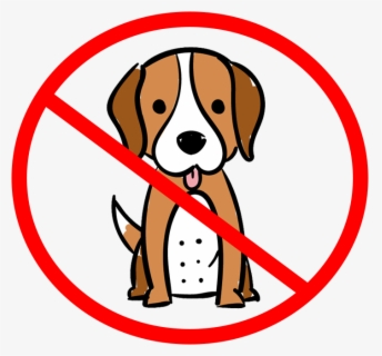 No Dog - No Dog Allowed Cartoon , Free Transparent Clipart - ClipartKey