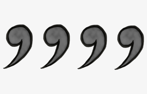Comma Png Transparent Image - Double Inverted Comma Png , Free ...