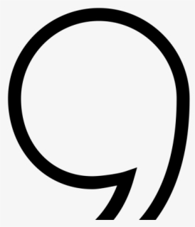 Comma Png Clipart - Circle , Free Transparent Clipart - ClipartKey