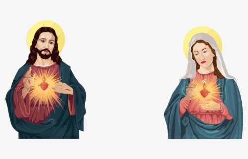 Free Mary And Jesus Clip Art with No Background - ClipartKey