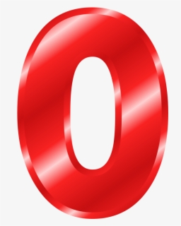 Effect Letters Alphabet Red Clip Art - Red 0 Png , Free Transparent ...