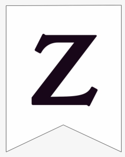 Free Printable Black And White Pennant Banner Letter , Free Transparent ...