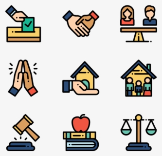 Human Rights Icon - Iconos De Datos Personales , Free Transparent ...