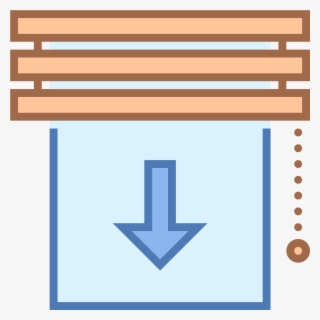 Blind Down Icon - Close The Blinds Clipart , Free Transparent Clipart ...
