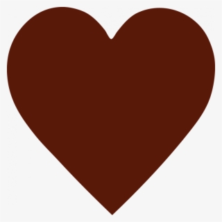 Custom Heart Shaped Temporary Tattoos - Clipart Brown Heart , Free ...
