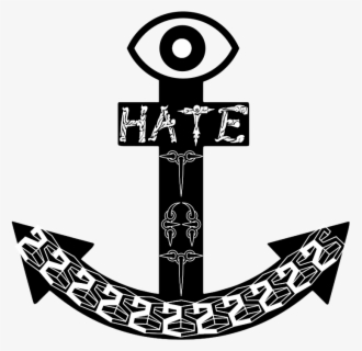 Hate Clipart Free For Download - Tattoo Hate Png , Free Transparent ...