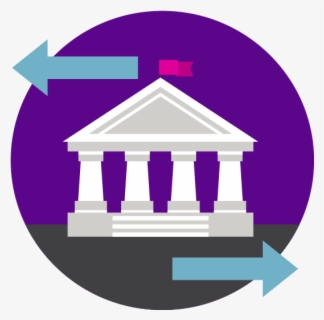 Vector Illustration Of Financial Banking Institution - Illustration ...